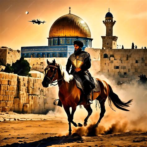 An Ancient Arabian Knight Premium Ai Generated Image