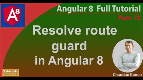 Resolve Route Guard In Angular 8 Angular 8 Tutorial In Hindi Youtube
