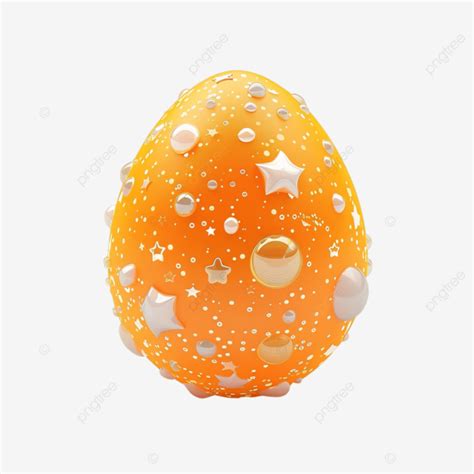 별과 거품이 있는 주황색 달걀 오렌지 계란 별 거품 Png 일러스트 및 이미지 에 대한 무료 다운로드 Pngtree