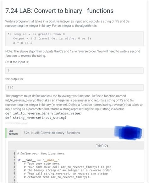 Solved Write A Program That Takes In A Positive Integer As Chegg