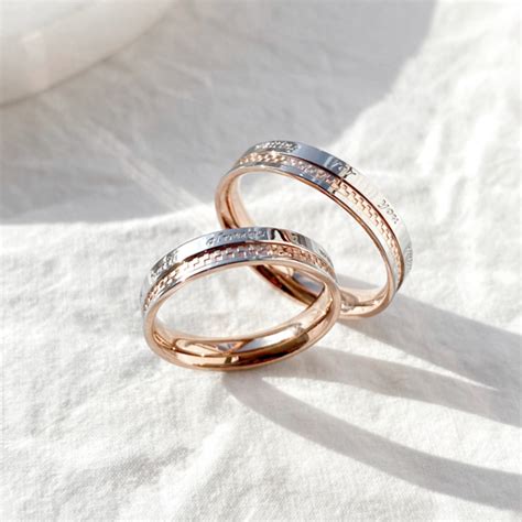 11 각인 써지컬 메리미 커플링 커플반지💍학생커플링 아이디어스