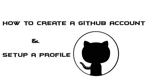 1 Creating A Github Account And Setup Your Github Profile Youtube
