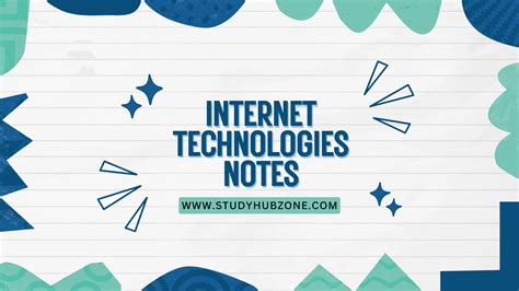 Internet Technologies Notes Download Pdf Now