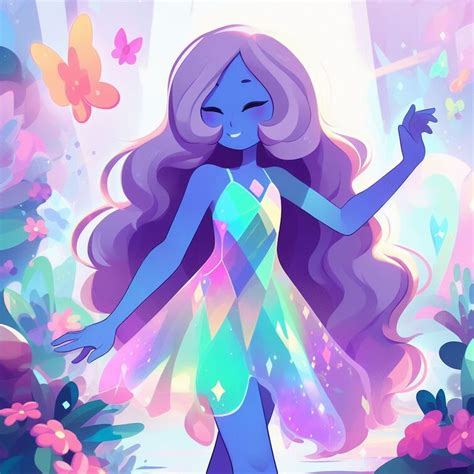 I Asked Bing Create To Generate Gems Based On The Prompt [x] Character From Steven Universe