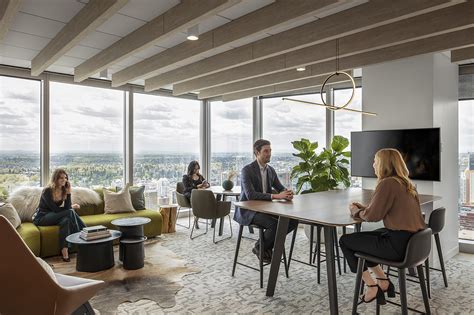 Commercial Real Estate And Investment Contemporary Office Interiors