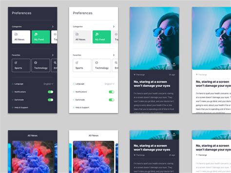 Ios News App Sketch Freebie Download Free Resource For Sketch Sketch App Sources