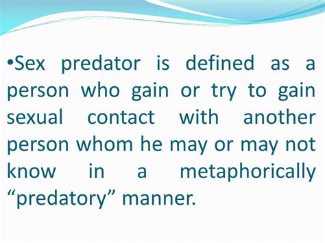 Ppt Sex Predator Powerpoint Presentation Free Download Id 2053702