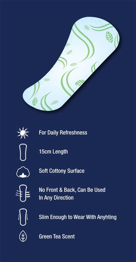 Libresse Green Tea Super Slim Panty Liner S