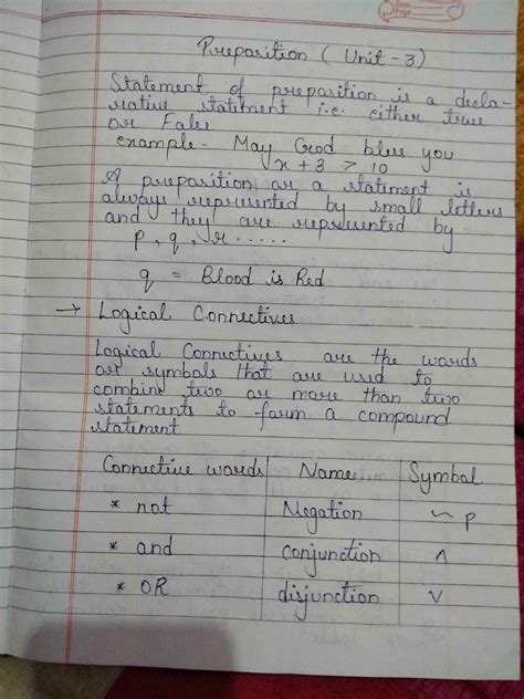 Unit Descrete Discrete Structures Theory Of Logic Studocu