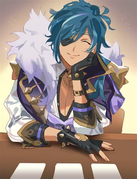 Kaeya Genshin Impact Drawn By Mikuroron Danbooru