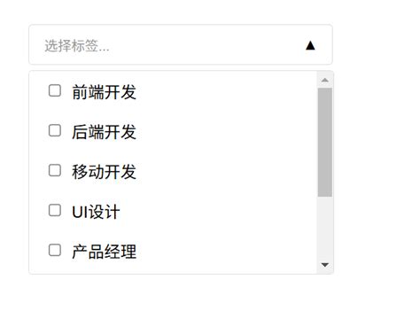 利用jquery 实现多选标签下拉框，提升表单交互体验jquery 多选下拉框 Csdn博客