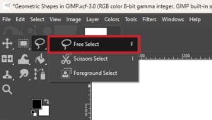 Ways To Make Geometric Shapes In GIMP With Steps