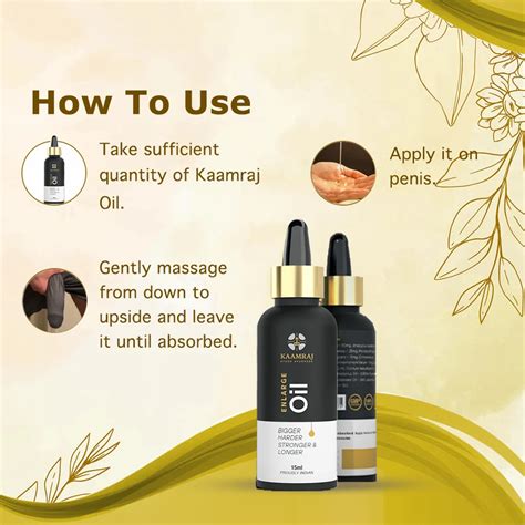 Kaamraj Enlarge Penis Massage Oil Helps To Hard Erection Every Time