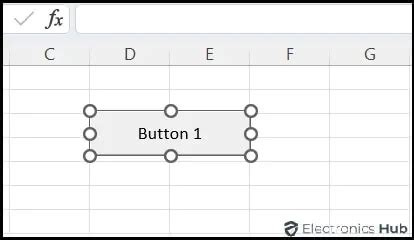 How To Insert A Button In Excel ElectronicsHub How To Insert A Button In Excel ElectronicsHub