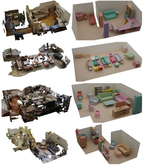 Online Scene Cad Recomposition Via Autonomous Scanning