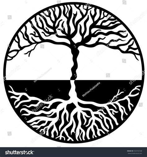 Tree Life Vector Stock Vector Shutterstock