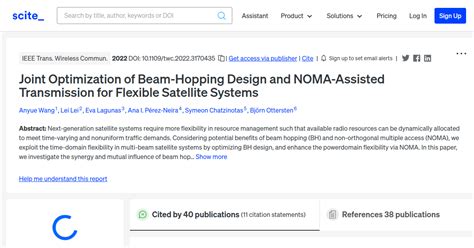 Joint Optimization Of Beam Hopping Design And Noma Assisted