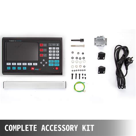 Axis Digital Readout Mill Linear Encoder LCD Screen DRO For Milling Machine VEVOR AU
