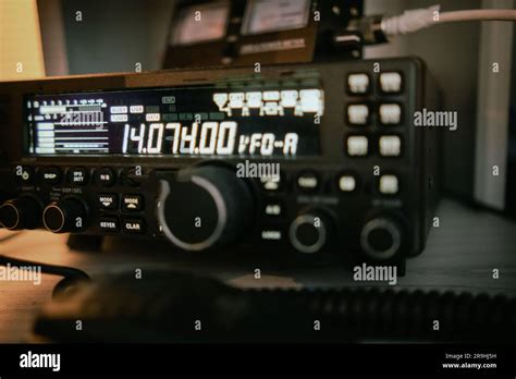 Radio Transciever Broadcasting Station Amateur Radio Kf Ukf Stock