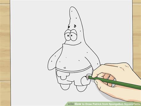 How To Draw Patrick From SpongeBob SquarePants Steps How To Draw Patrick From SpongeBob SquarePants Steps