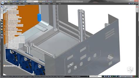 Sheet Metal Design In Solid Edge Enclosures Youtube