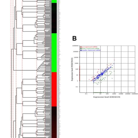 Differential Expression Of Mirna Between Fgsc 9543 And Cdc 8219