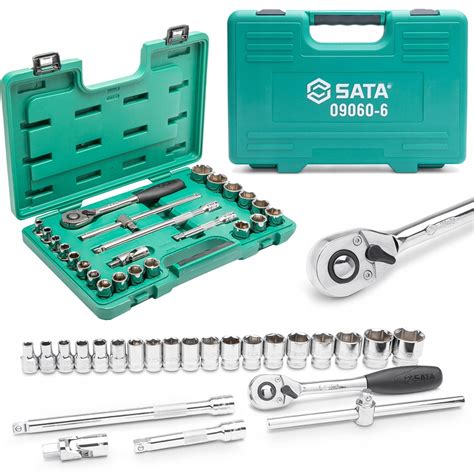 SATA 09060-6 KLUCZE NASADOWE ZESTAW 24EL CRV 1/2 ST09060-6SJ za 238,88 ...