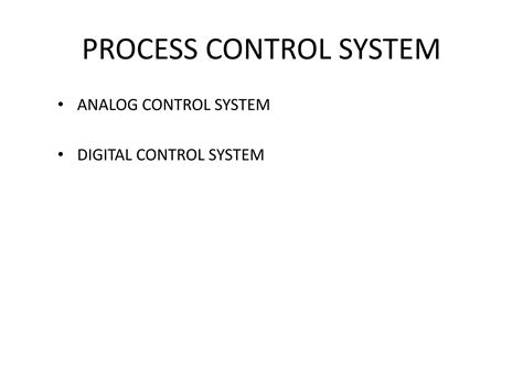 distributed control system ppt