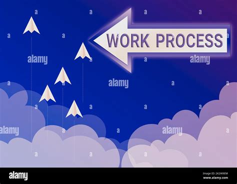 Text Caption Presenting Work Process Conceptual Photo Standard