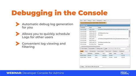 Salesforce Developer Console For Admins Ppt
