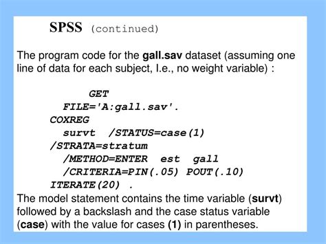 Ppt Logistic Regression Analysis Of Matched Case Control Data Part 2