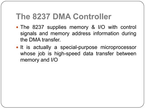 8237 Dma Controller Pptx