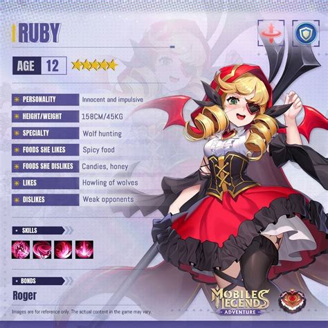 Ruby Mla Info Mobile Legends Ruby King Of Fighters