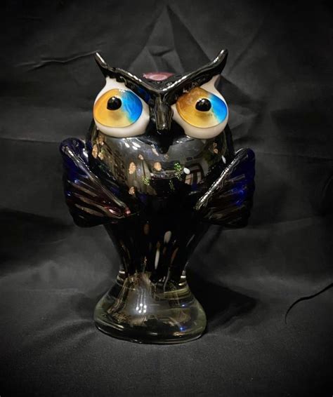 Скульптура из муранского стекла сова — ціна 6600 грн у каталозі Статуетки Купити товари для
