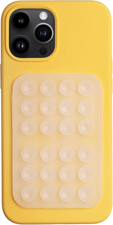 Octobuddy Silicone Suction Phone Case Adhesive Mount Iphone And Android Cellphone Case