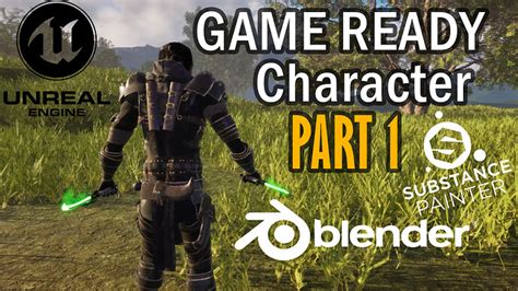 Modular Game Ready Character With Epic Skeleton And Lods Finished