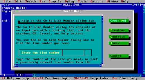 Ui Museum Turbo Pascal 71