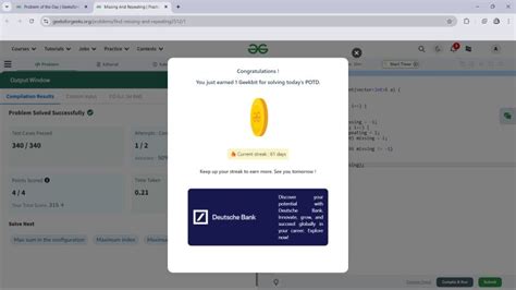 Anish Kumar Singh On Linkedin Geekstreak2024 Codingjourney