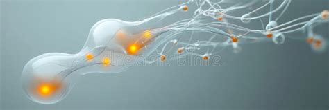 Abstract Data Visualization Dynamic Curves And Glowing Nodes Abstract Image Depicting Dynamic