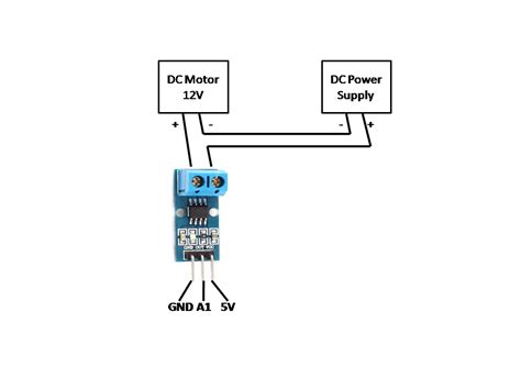Mesure Dc Curent Of A Motor Using An Arduino Nano General Guidance