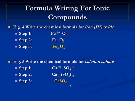 PPT Chapter Naming Formula Writing For Ionic Compounds PowerPoint Presentation