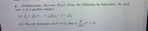 solved 4 scheinerman exercise 22 4 prove the following