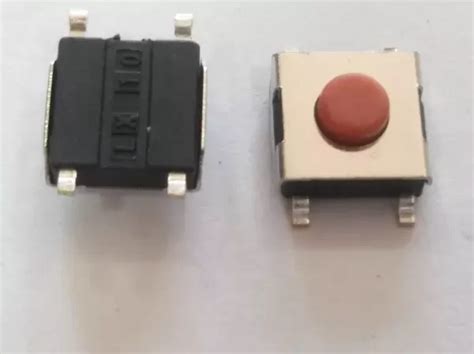 Pulsador Tact Switch Smd 6x6 X 3 1mm Alto 4 Patas Eb Electronica