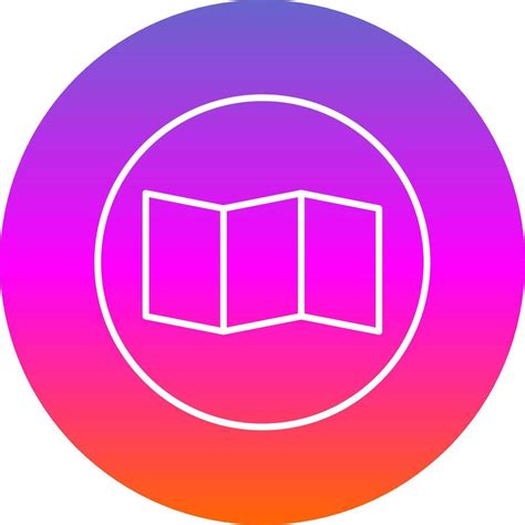 Map Line Gradient Circle Icon 38738994 Vector Art At Vecteezy