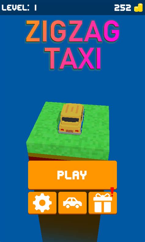 unity game template zigzag taxi unity games creative typography