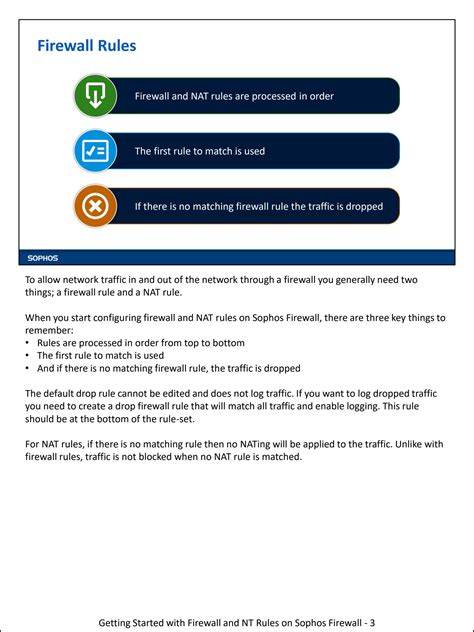 SOLUTION Fw V Getting Started With Firewall And Nat Rules On Sophos Firewall Studypool