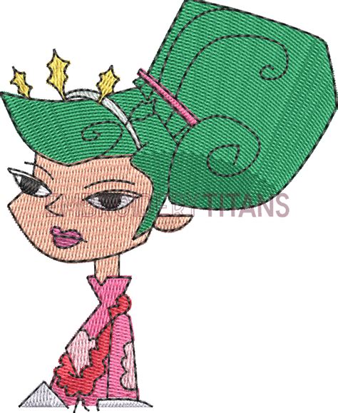 Jillian Vegan Johnny Test Free Machine Embroidery Design Download In