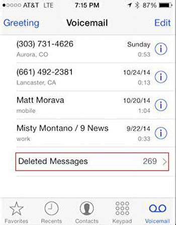 Free Way To Recover Deleted Voicemail On IPhone X Plus S S