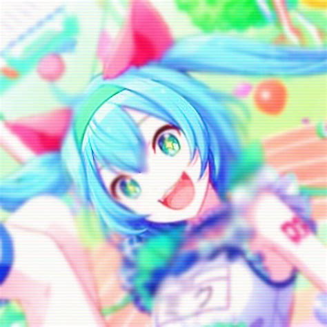 Wonderlandxshowtime Miku Pfp Edited In Anime Mario Characters Miku