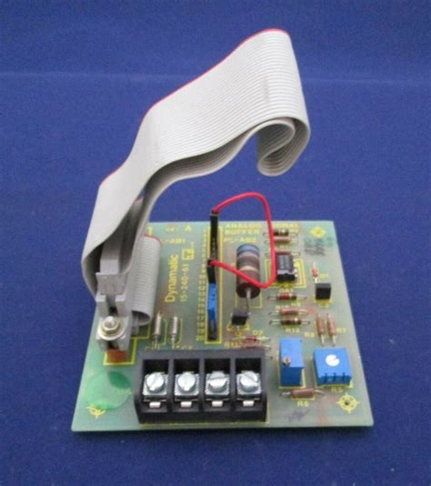 Dynamatic 15 240 61 Analog Signal Buffer Process Industrial Surplus Corp